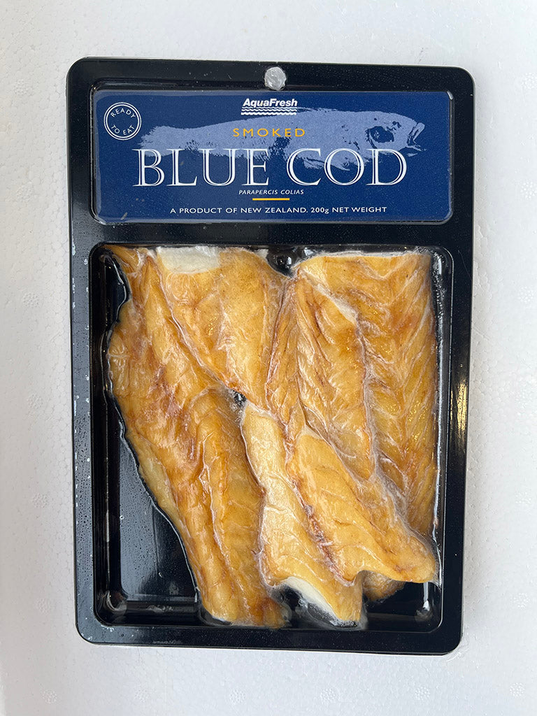 Smoked Blue Cod - 200g – aquafresh.co.nz